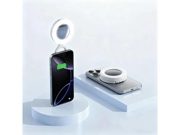 Slefie LED svetlo magnetic belo