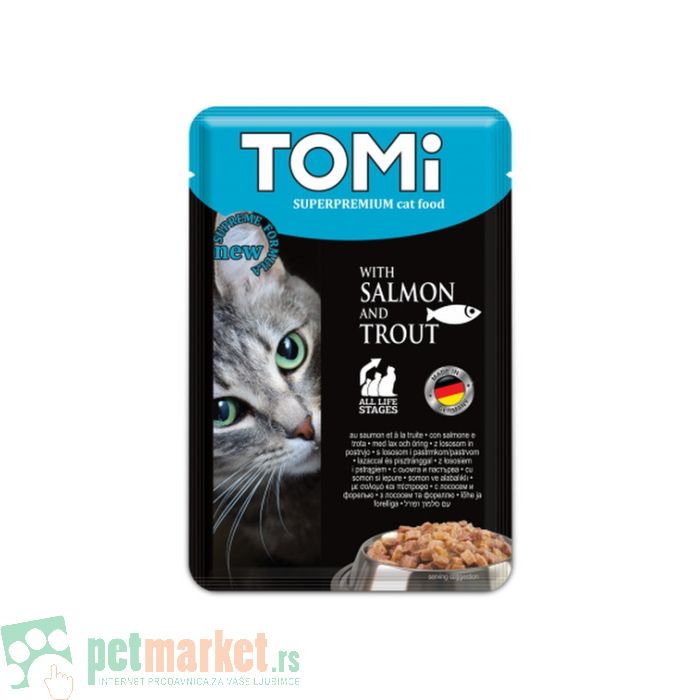 Tomi: Sos za mace Adult, 20 x 100 gr