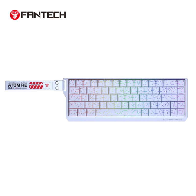 Tastatura Wired Magnetic Gaming Fantech MK922 Atom HE68 Pro Topo bela emerald switch