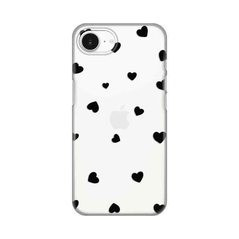 Maska silikon Print za iPhone 16e/17e 6.1 Hearts