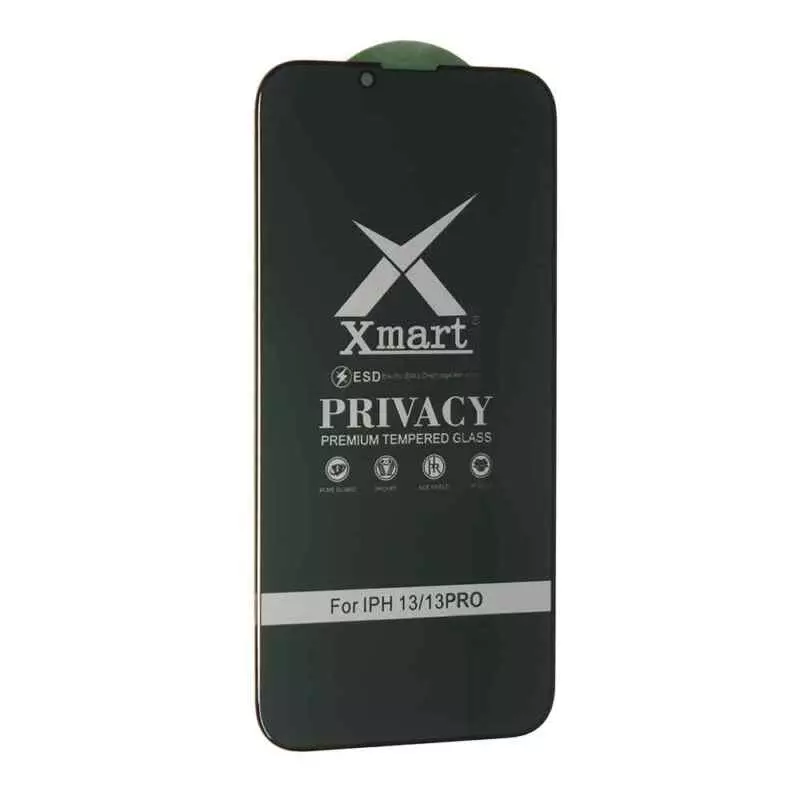 Zastitno Staklo Zaštitno staklo X mart 9D Privacy za iPhone 13/13 Pro/14/16e/17e 6.1