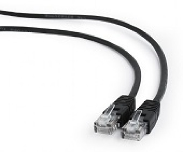 Patch Cable, U/UTP Cat.5e, Black, 2m ( PP12-2M/BK )