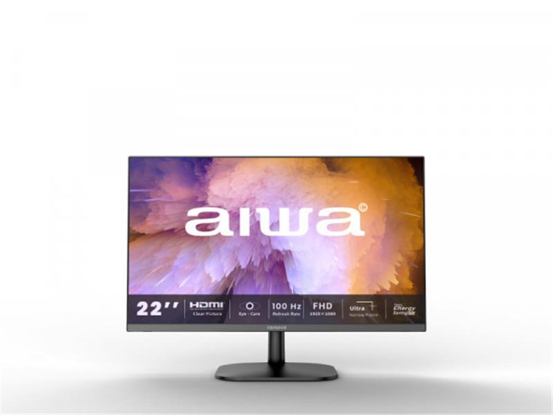 Monitor 22" Aiwa MF2219-B IPS 1920x1080/100Hz/5ms/HDMI/VGA/VESA