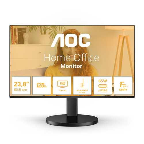 23.8 inča 24B3CF2 FHD 1920x1080 IPS 100 Hz USB-C 65W monitor
