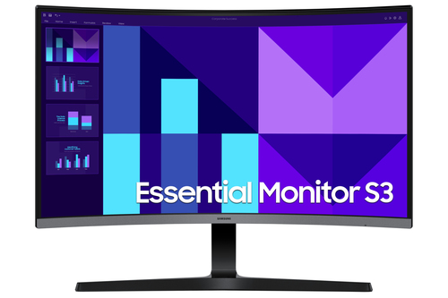 Monitor SAMSUNG LS27D390GAUXEN 27"/VA,zakrivljen/1920x1080/100Hz/4ms GTG/VGA,HDMI/VESA/crna