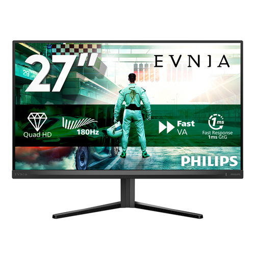 Monitor PHILIPS Evnia 27M2N3500NL/00 27"/VA/2560x1440/180Hz/1ms GtG/HDMIx2,DP/Freesync/tamnosiva