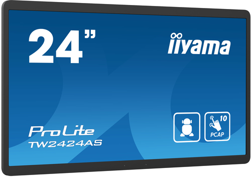 IIYAMA Monitor LED TW2424AS-B1 23.8” Full HD In-cell PCAP 10pt interactive Touch Panel PC with Android OS