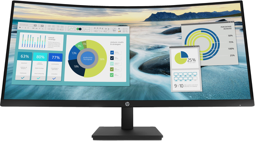 HP MON 34 P34hc G4 WQHD USB-C Curved