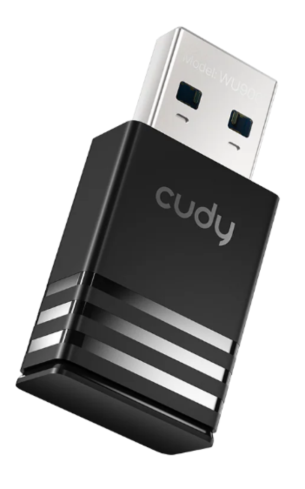 Cudy WU900, AX900 Dual-Band Wi-Fi 6 USB Adapter, 2.4 GHz,286 Mbps