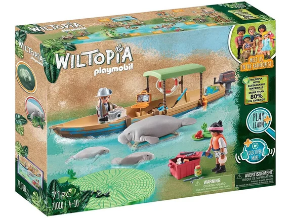 Playmobil Set Razgledanje morskih krava Wiltopia