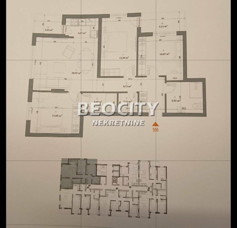 Cetvorosoban stan, Novi Sad | Prodaja · 88m² · 220.000€