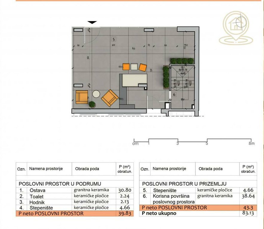 Poslovni prostor / Lokal, Niš - Duvanište | Prodaja · 83m² · 132.000€