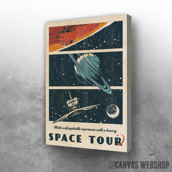 Slika Retro space tour