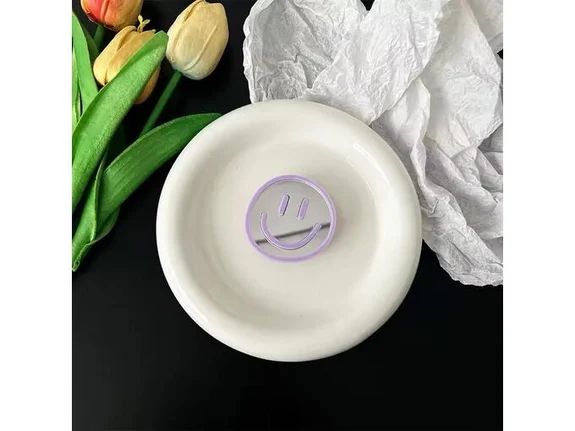 PopSocket Smiley ljubicasti