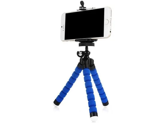 Stativ Tripod za mobilni telefon Mini Soft plavi