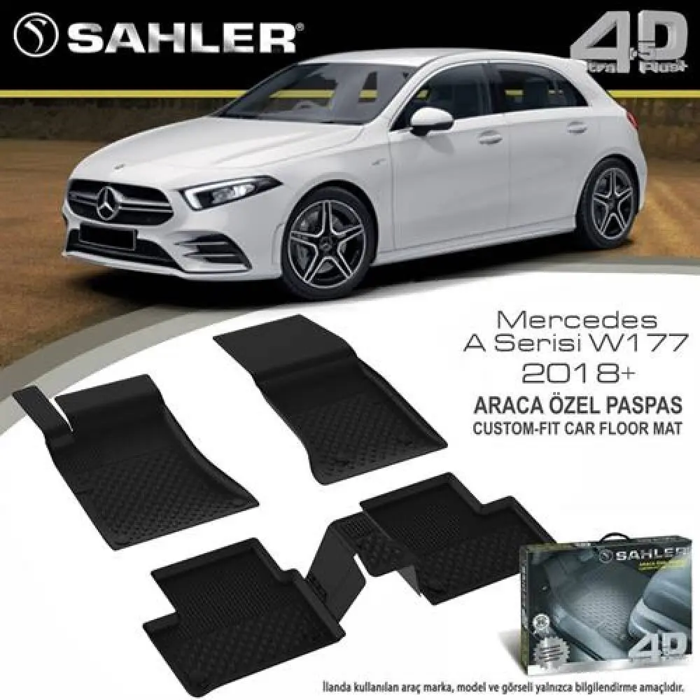 Sahler Gumene patosnice 4.5D za Mercedes A W177 od 2018