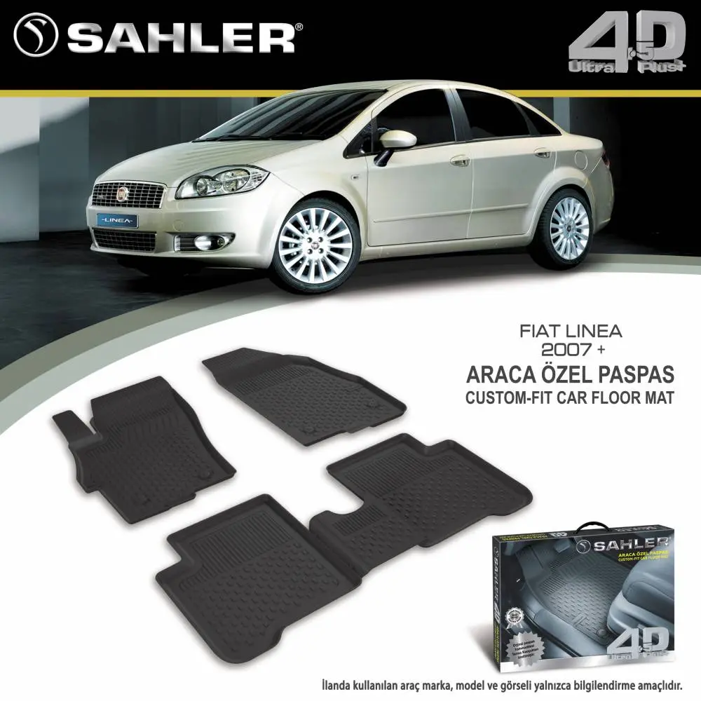 Sahler Gumene patosnice 4.5D za Fiat Linea