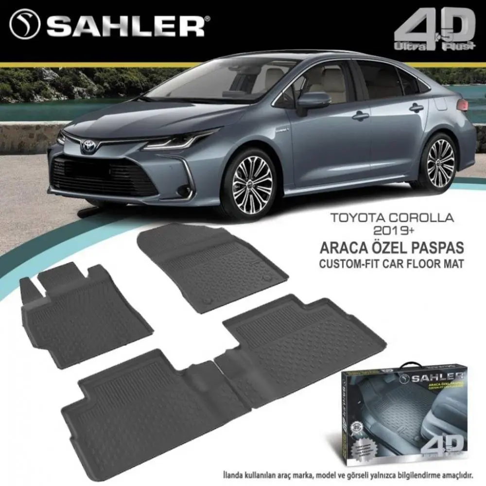Sahler Gumene patosnice 4.5D za Toyota Corolla od 2019