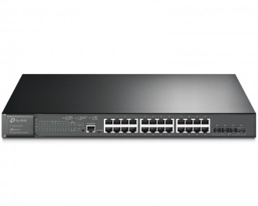 TP-LINK SG3428XMP Omada 28-Port upravljiv Switch sa 24- Porta PoE+ + 4-Port 10GE SFP+ L2+