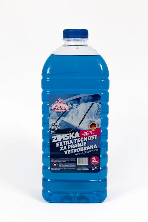 Lotos Zimska tečnost za pranje vetrobrana, -16c, 2 L