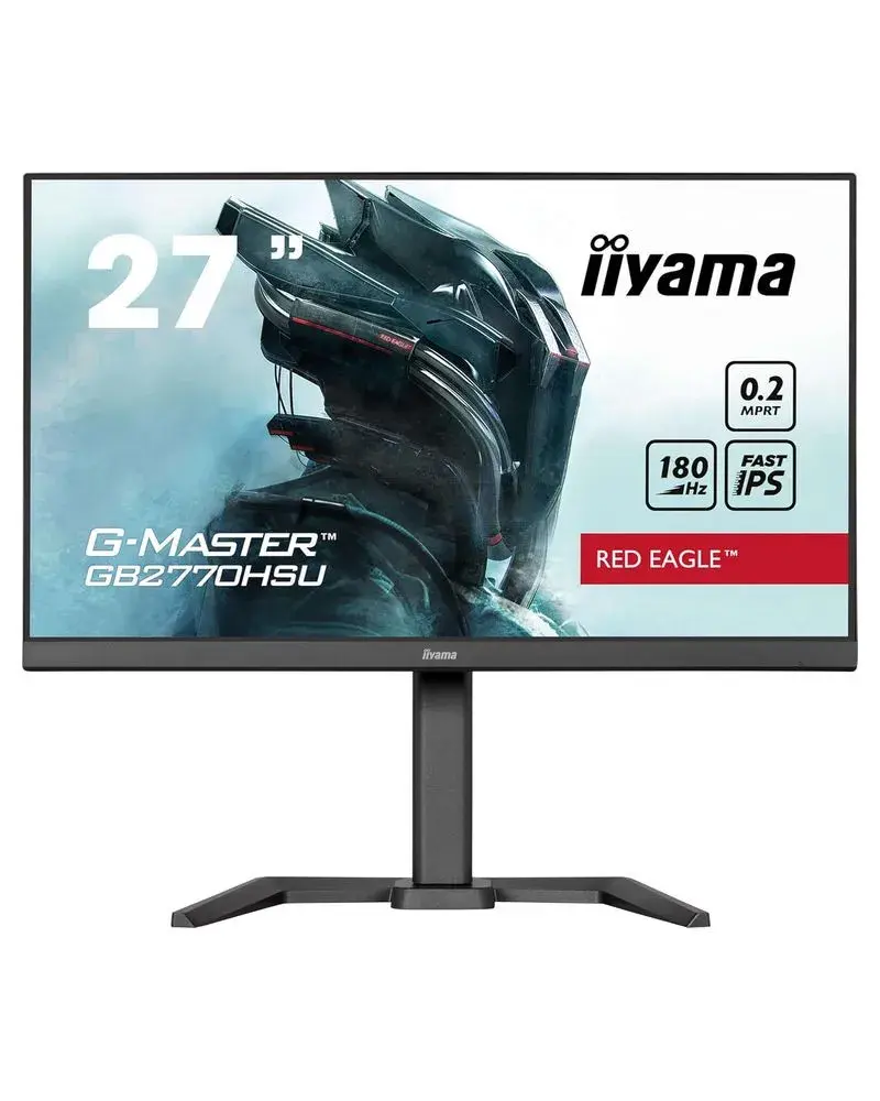 Iiyama Monitor G-Master GB2770HSU-B6 IPS, FHD, 180 Hz, USB, 27", Crni