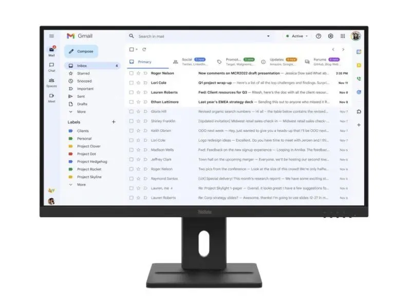 Lenovo Monitor E27-40 64BCMAR4EU, 27″, 1920x1080, IPS, 100 Hz, Crni