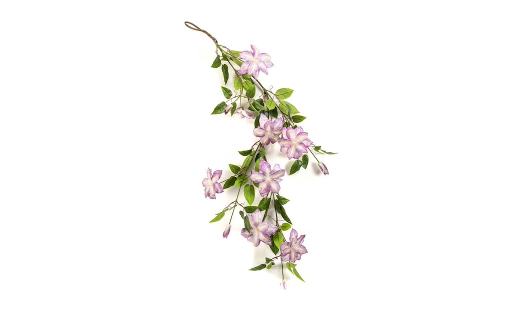 Veštačka biljka clematis 110cm roza