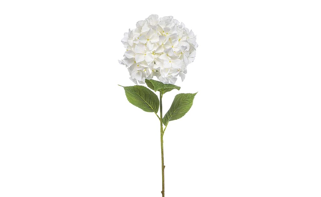 Veštačka biljka hydrangea 90cm bela