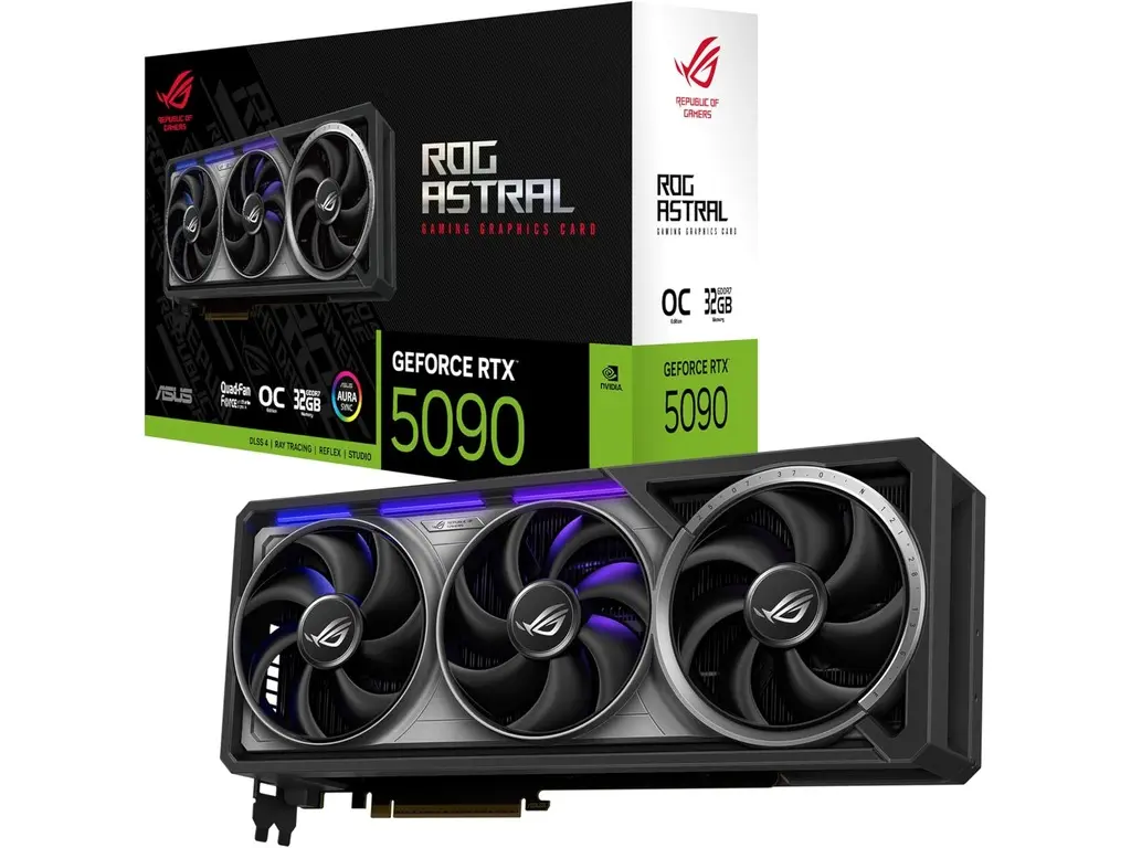 Asus grafička kartica GeForce RTX 5090, 32GB, GDDR7, OC, 512-bit, 3x DP, 2x HDMI