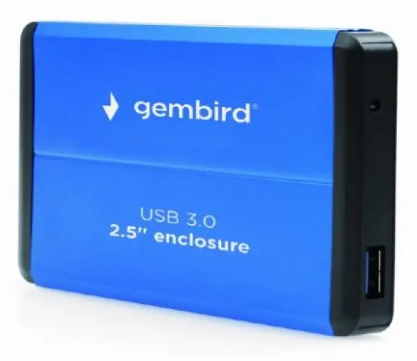 GEMBIRD Eksterno kućište za HDD 2.5 SATA/USB 3.0/FO/ EE2-U3S-2-B plavo