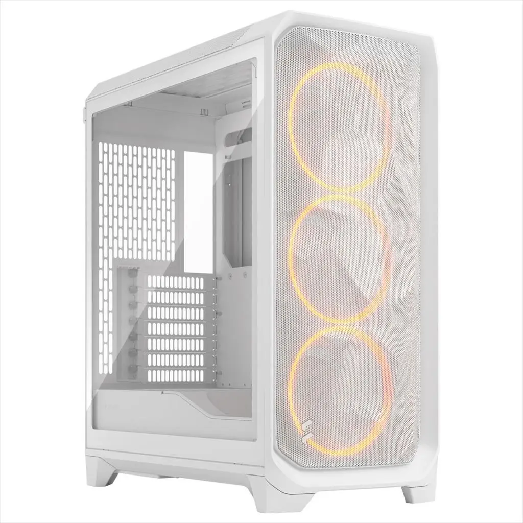 Fractal Design Meshify 3 E-ATX Mid-Tower kućište, belo ARGB kućište, kaljeno staklo FD-C-MES3A-07