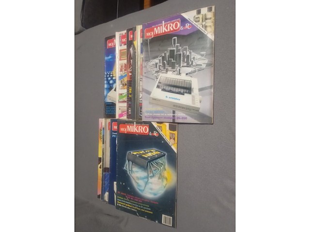 MOJ MIKRO - Komplet časopisa iz 1988 godine