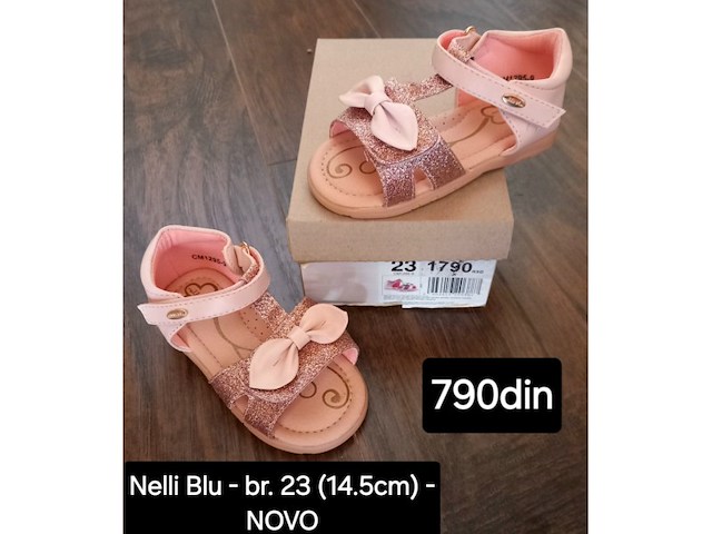 Nelli Blu dečije sandale roze br. 23 - NOVO