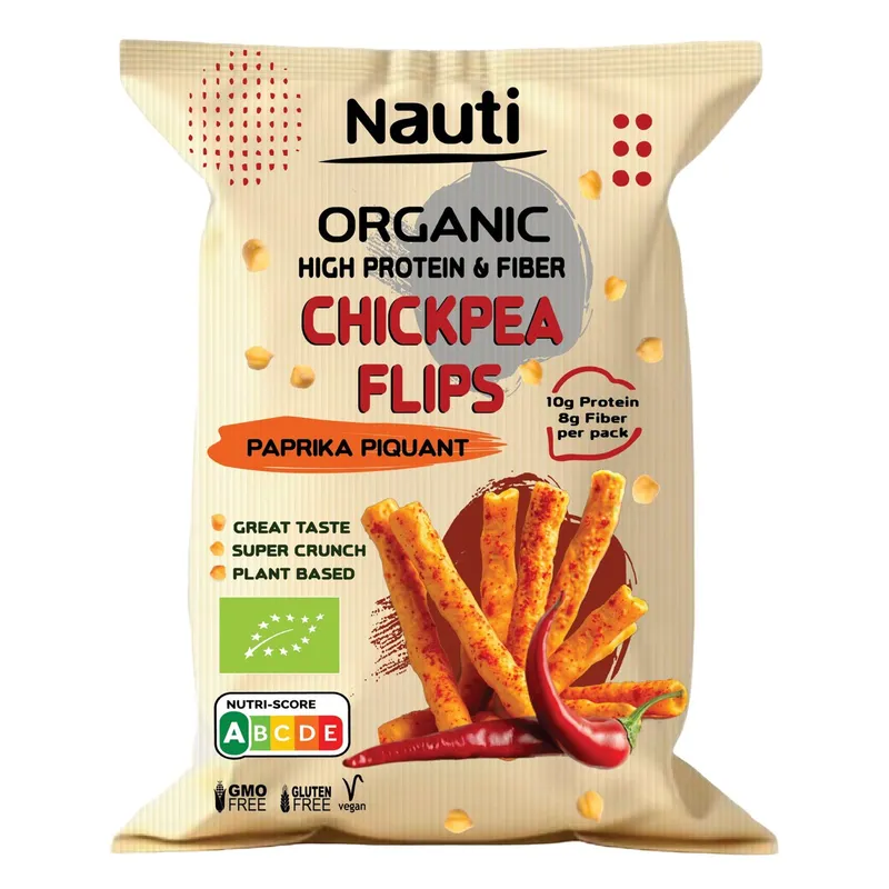 Flips od nauta pikant (sert. bez glutena) (organski proizvod) 55 g Eurozrno