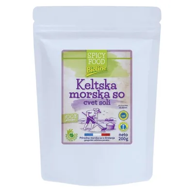 Keltska morska so cvet soli 200 g Bioline
