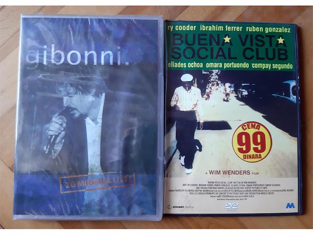 MUZIKA NA DISKU (2 filma), DVD lot