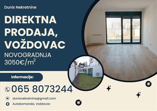 Direktna prodaja – 3.0 stan, 83m², kod Autokomande