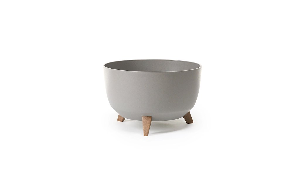 Saksija roma 400 wood-gray