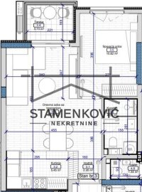 Dvosoban stan u izgradnji – Odlična investicija U ponudi je dvosoban stan u ID#7125