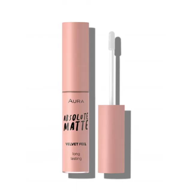 AURA ABSOLUTE MATTE TEČNI RUŽ ZA USNE 601 MY BELOVED, 7ML