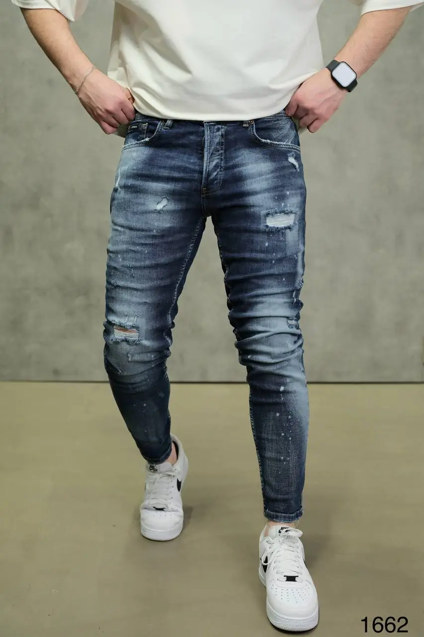 MUŠKE SLIM FIT FARMERKE 2Y PREMIUM 1662