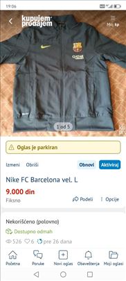 Nike FC Barcelona vel. L