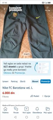 Nike FC Barcelona vel. L