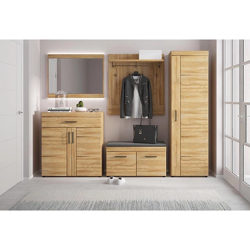 Cortina ogledalo 14x3.6x72.7 oak