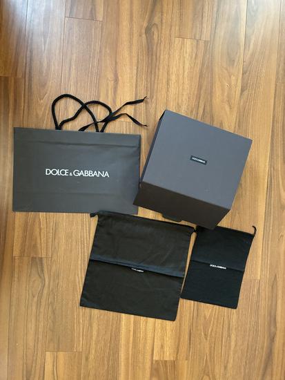 Dolce Gabbana set kutija, kesa i dust bag NOVO