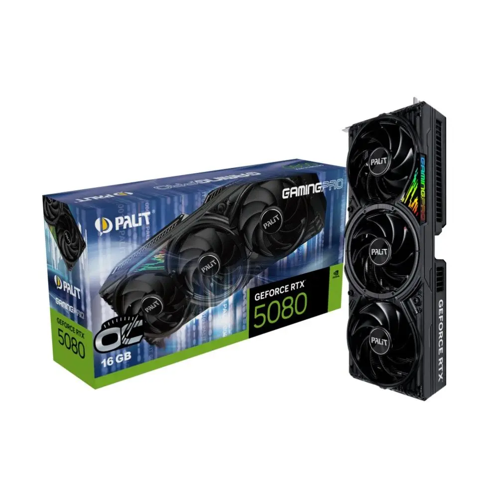 PALIT GeForce RTX 5080 GamingPro OC 16GB
