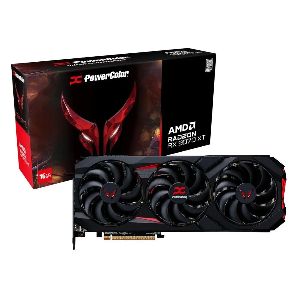 POWERCOLOR Red Devil AMD Radeon RX 9070 XT 16GB GDDR6