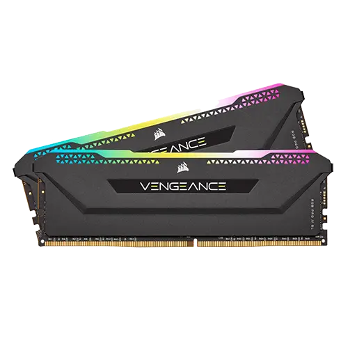 CORSAIR Vengeance RGB PRO SL 16GB (2 x 8GB) DDR4 3200MHz C16 (Crna) - CMH16GX4M2E3200C16