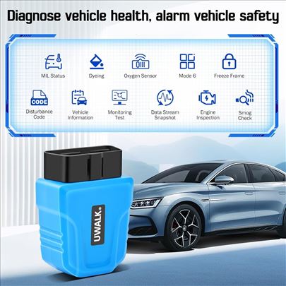 UWalk OBD2 Bluetooth Scanner Diagnostic iOS Androi