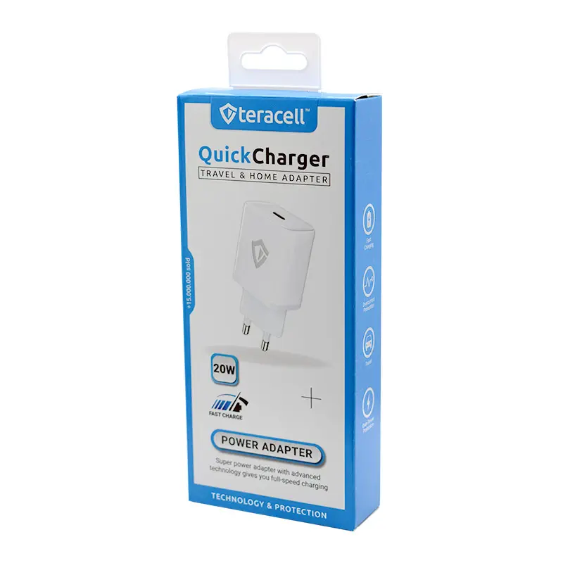 TERACELL TC-07 Kućni punjač PD 20W, Beli